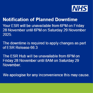 ESR Hub Search - ESR Hub - NHS Electronic Staff Record